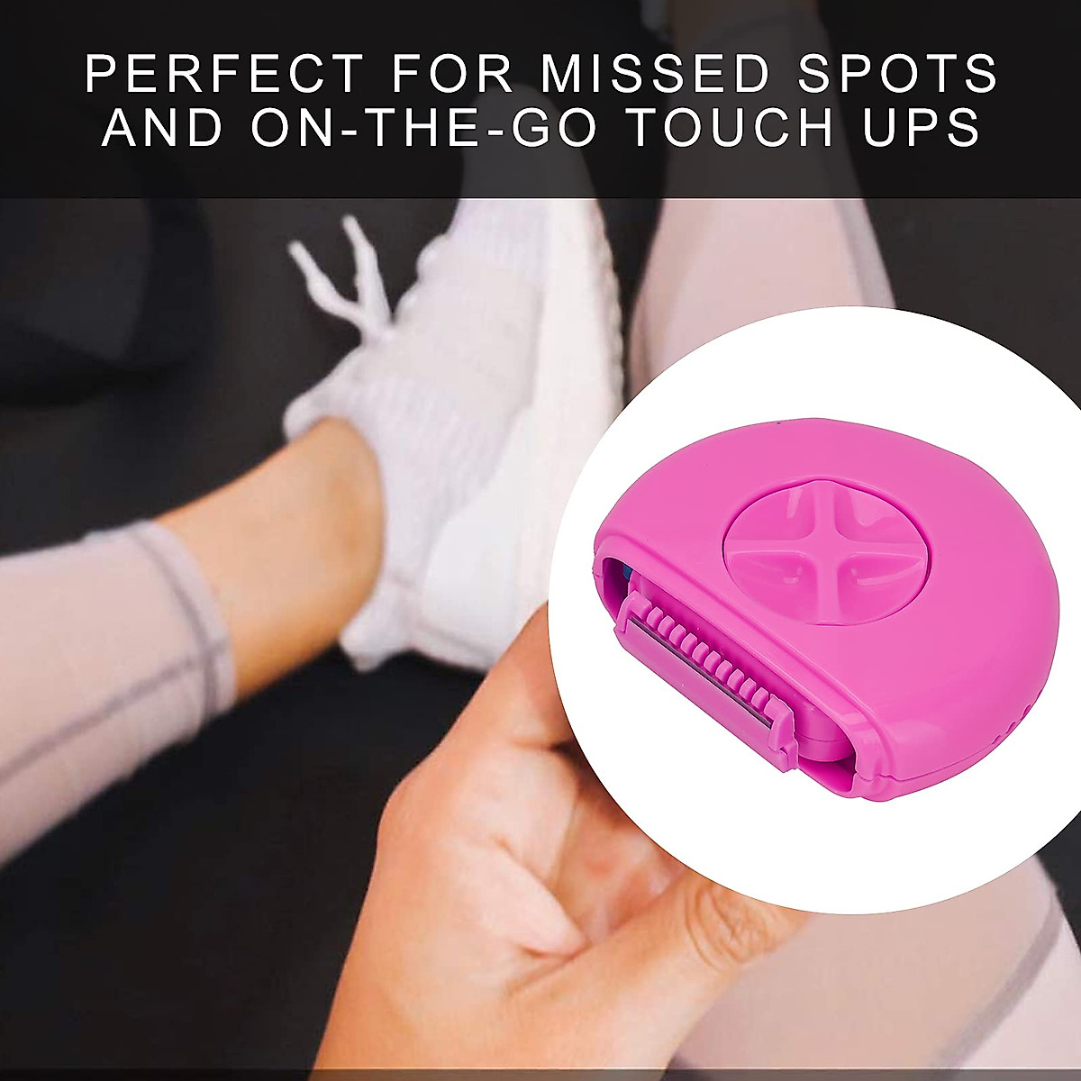 Women Shaver, 3‑In‑1 Women Shaver Manual Hair Shaver Portable Body Hair Trimmer Hair Remover Tool ()