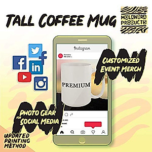 Molandra Products Emotional Support Human. Do Not Pet. - Ceramic 15oz White Mug