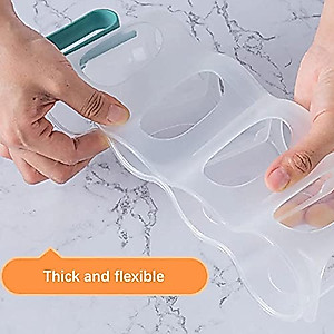 XinYuan 3 Pack Portable Soda Can Organizer,Refrigerator Organizer Bins Drink Holder Storage Beer Can Racks,Beverage Holder with Handle for Refrigerator Shelves