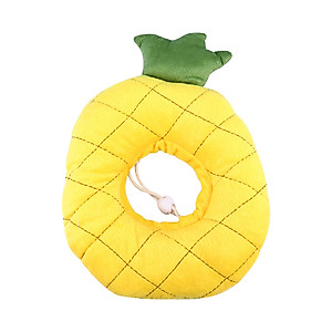 balacoo Elizabeth Circle Small Puppy Collar Pet Cat Neck Collar Dog Collar for Puppies Collar for Puppy Pineapple Cat Collar Choker Collar Catton cat Collar Fabric Headgear White Collar