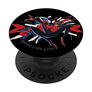 Marvel Spider-Man Into the Spider-Verse Miles Morales Arrows PopSockets Adhesive PopGrip