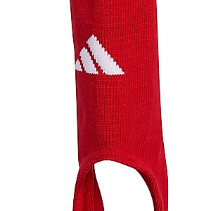 adidas Utility Baseball/Softball 7" Stirrup Socks (1 Pair), Team Power Red/White/2, Large