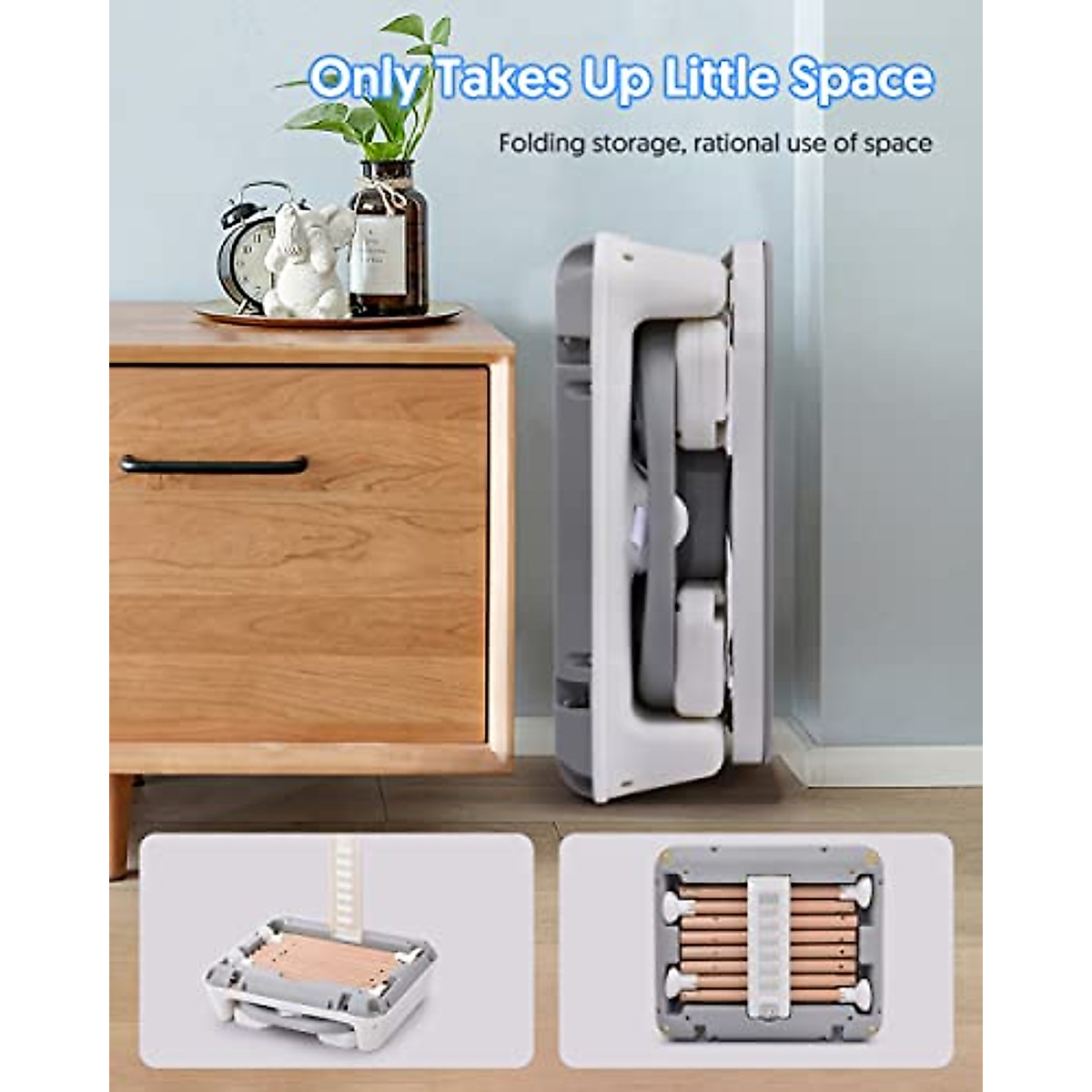 3 in 1 Baby High Chair, Bellababy Adjustable Convertible Chairs for Babies and Toddlers, Compact/Light Weight/Portable/Easy to Clean