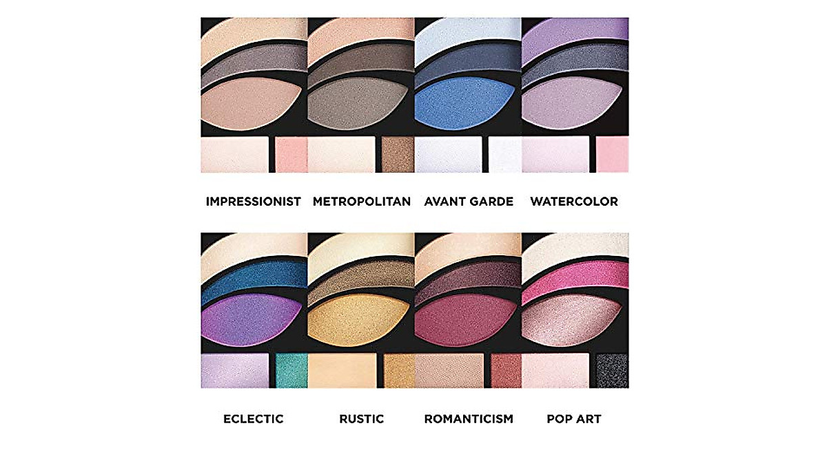Revlon Eyeshadow Palette Impressionist | Vibrant Matte & Shimmer Shades