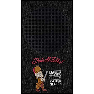 Skinit Decal Gaming Skin Compatible with Xbox Series S Console - Officially Licensed Looney Tunes Elmer Fudd Thats All Folks Design