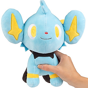 Pokemon 12" Large Shinx Plush - Officially Licensed - Scarlet & Violet - Authentic Stuffed Animal Toy Figure - Valentine's Day & Easter Basket Stuffer Gift for Kids, Boys, Girls - 2+