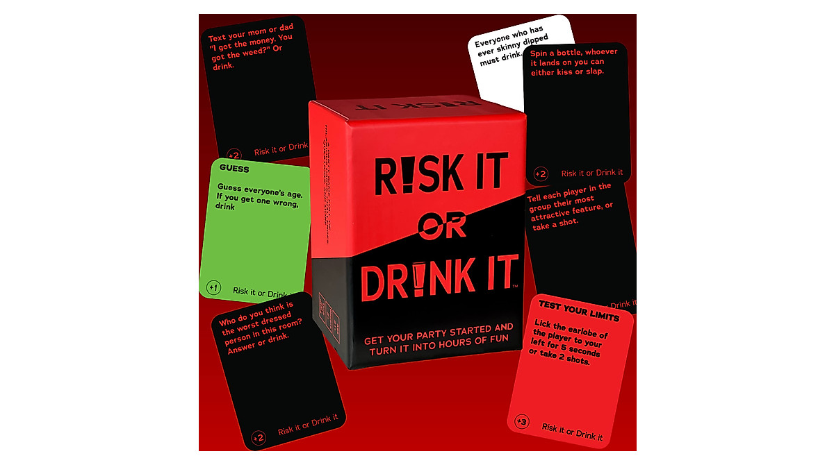 Fun Drinking Game for Adults - 150 Hilarious Dares & Questions