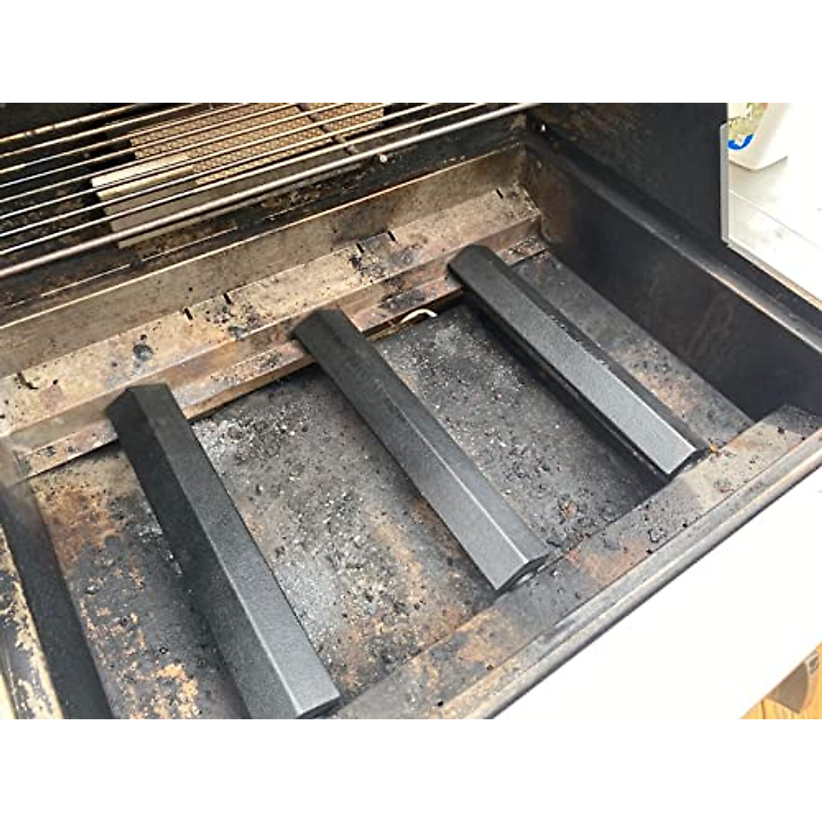 Votenli C2630A (3-Pack) S9123A (3-Pack) 17 3/4” Heat Plates and 15 13/16” Burners Replacement for Jenn Air Grill 720-0062, 720-0063, 720-0099, 720-0100, 720-0101, 720-0138, 720-0139, 720-0141