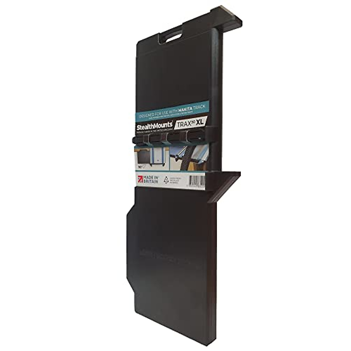 StealthMounts Trax90 XL Track Saw Square for Makita | 90° Right Angle Plunge Saw Guide Rail Angle Stop