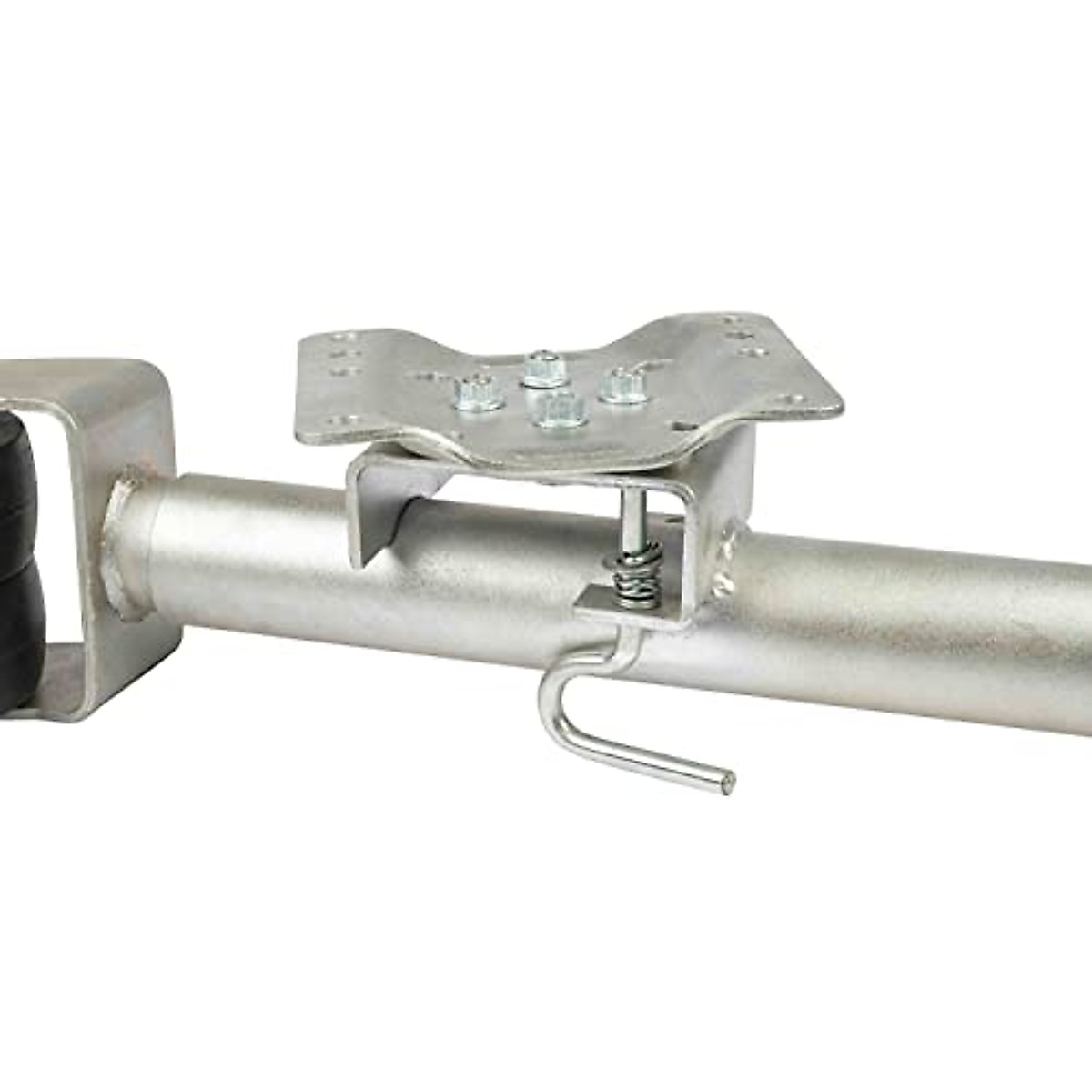 Mytee Products Swivel Trailer Tongue Jack with Dual Wheels, 2000 Lbs. Capacity | Heavy-Duty Trailer Jack with Rubber Wheel for RV, Boat, Utility & Marine Trailers