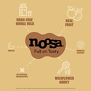 Noosa, Yoghurt Vanilla, 4 Ounce, 4 Pack