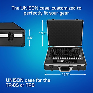 ANALOG CASES Roland TR-8S / TR-8 Case - Ultra-Lightweight UNISON Hard Case