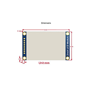 waveshare 2inch LCD Display Module,General 240×320 Resolution IPS Screen RGB 262K Color Display,ST7789 Driver,SPI Interface,LED Backlight