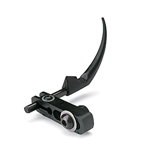 Muzzy 1080 Bowfishing Fish Hook Rest , Black , 7.5in. x 4in. x 1.25in.