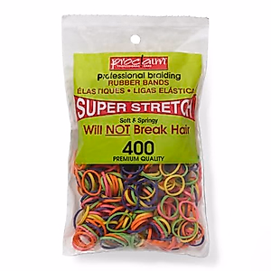 Proclaim Rubber Bands Assorted Brights 400 Count Assorted Brights