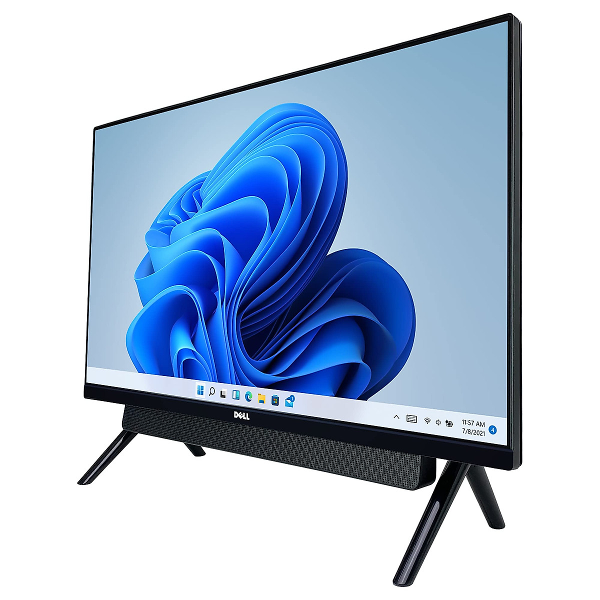 Dell Inspiron 7700 27" Full HD Display All-in-One Desktop Computer - 11th Gen Intel Core i7-1165G7 up to 4.7 GHz CPU, 8GB DDR4 RAM, 1TB SSD, Intel Iris Xe Graphics, Windows 11 Pro, Black