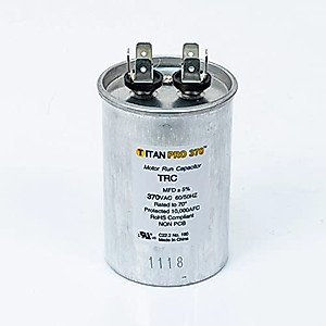 Packard Titan Pro Motor Run Capacitor Round Trc35