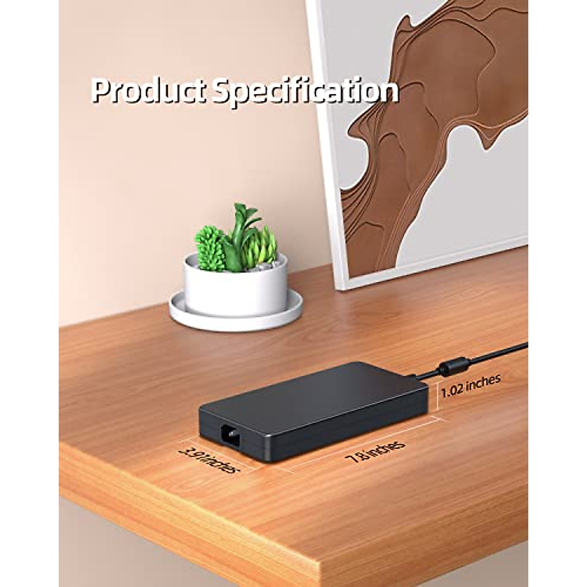 230W AC Charger Compatible with MSI-GE63-GE73 GE75 GE73VR GE63VR GE65 GP73 GP63 GP65 GP75 GL63 GL73 GL65 GL75 WT72 GT72 GT72VR GT72S WT70 Alpha Series 15 17 Raider Leopard Laptop Power Supply Cord