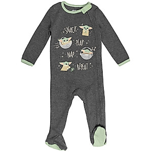 STAR WARS The Mandalorian Baby Yoda Baby Boys 8 Piece Layette Set 0-3 Months