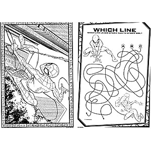Marvel - Spider-Man - Gigantic Coloring & Activity Book - 200 Pages