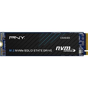 PNY CS1030 500 GB Solid State Drive - M.2 2280 Internal - PCI Express NVMe (PCI Express NVMe 3.0 x4) - Desktop PC, Notebook Device Supported - 2000 MB/s Maximum Read Transfer Rate (Renewed)
