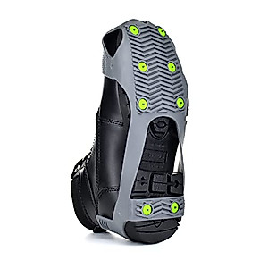 Winter Walking Spare Spike Ice Cleat, Lightweight Industrial Strength Traction Aid for Walking on Snow and Ice, Size Medium (1 Pair)