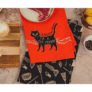 Disney Hocus Pocus Black Kitchen Hand Towels | Set of 2