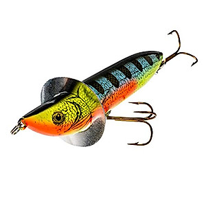 Heddon X0200JMP Slopenose - Natural Perch (4-7/8 Inch, 3/4oz), Multicolor, One Size