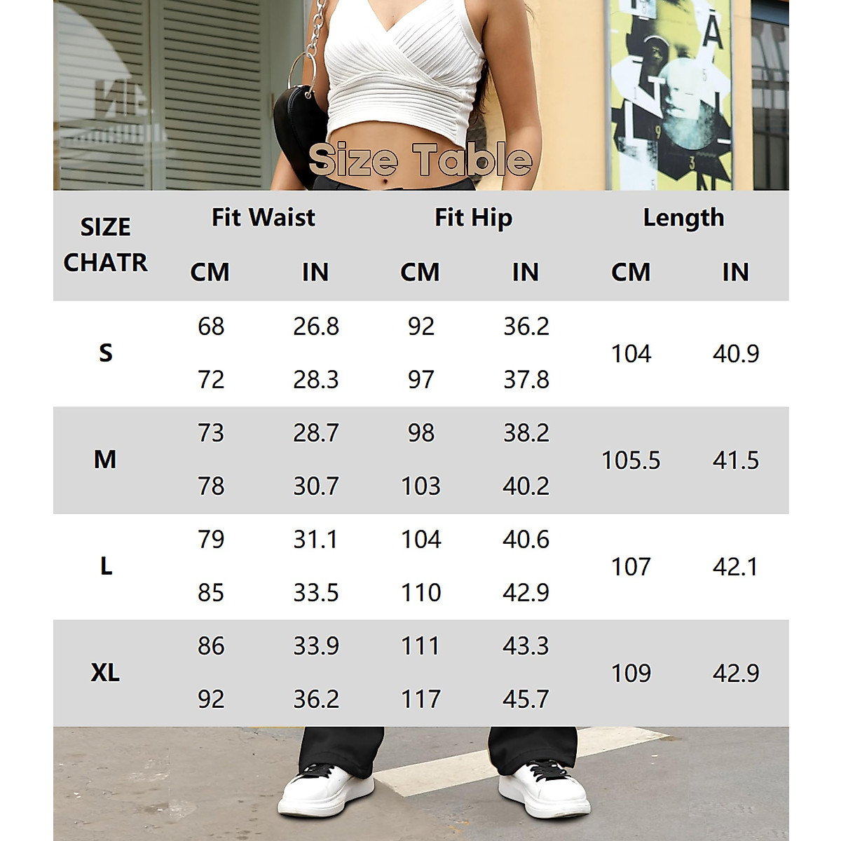 ZMPSIISA Women Pants High Waisted Cargo Pants Combat Military Wide Leg Casual Trousers 8 Pockets(Green,Medium)