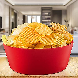 Kryllic Kids Bowls Plastic Bowls Set of 12 Plastic Cereal Bowls 10oz in 4 Colors Toddler Kid Bowl Microwave Safe Bowls Dishwasher Safe Small Bowls Colored Snack Bowls For Kids