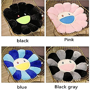 Colorful Plush Toy, Smiling Face Sunflower Stuffed Toy Doll Cushion Pillow Home Bedroom Car Decoratio Ornaments, Soft and Comfortable