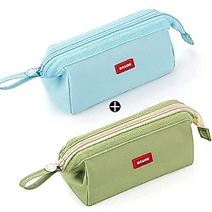 CICIMELON Pencil Case Pen Pouch Bag Big Capacity for School Office Teen Girl Boy Women Men