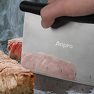 Anpro Griddle Accessories Set for Blackstone and Camp Chef Griddle, 15 PCS Flat Top Grill Accessories Set with Griddle Scraper, Metal Spatula, Egg Rings for Outdoor BBQ, Camping, Gifts for Fathers Day