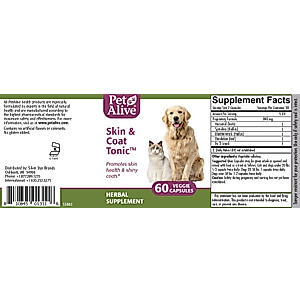 PetAlive Skin & Coat TonicTM 2 Pack