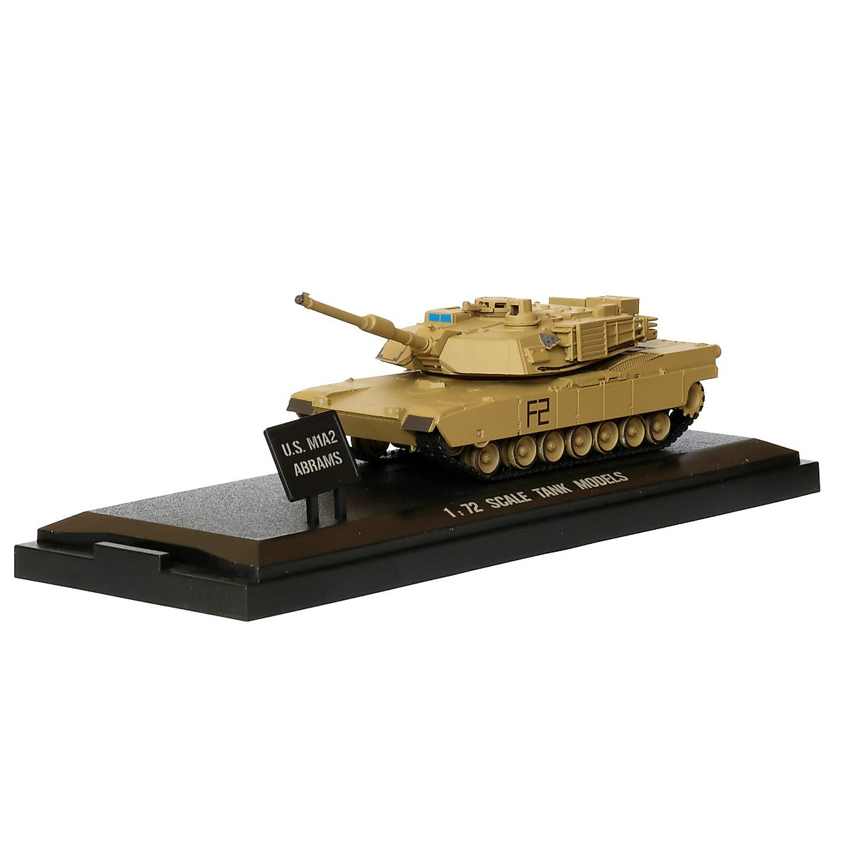 POCO DIVO US M1A2 Abrams Tank Diecast 1/72 Scale Showcase Collection Action Model