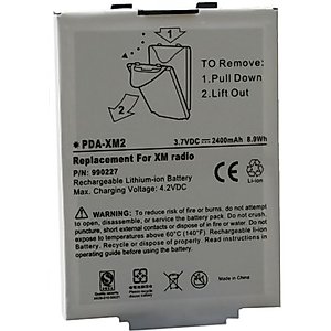 Delphi MyFi, Pioneer Airware, TAO XM2GO Replacement Battery Pack for XM Satellite Radio