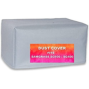 Sawgrass Virtuoso SG500 Sublimation Printer (Starter Package) with Designer Software, Dust Cover, Paper, Inks, Tape, 10 Pieces Sublimation Blanks, White