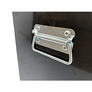 Workington Portable Metal Tool Chest with 9 Drawers, 24" 9-Drawer Tool Chest Cabinet with Ball Bearing Drawer Slides, Steel Tool Storage Box Organizer 4006 Black