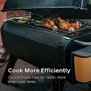 BioLite, Enamel Coated Grill Cover Lid for FirePit, Works with Charcoal and Firewood Cooking