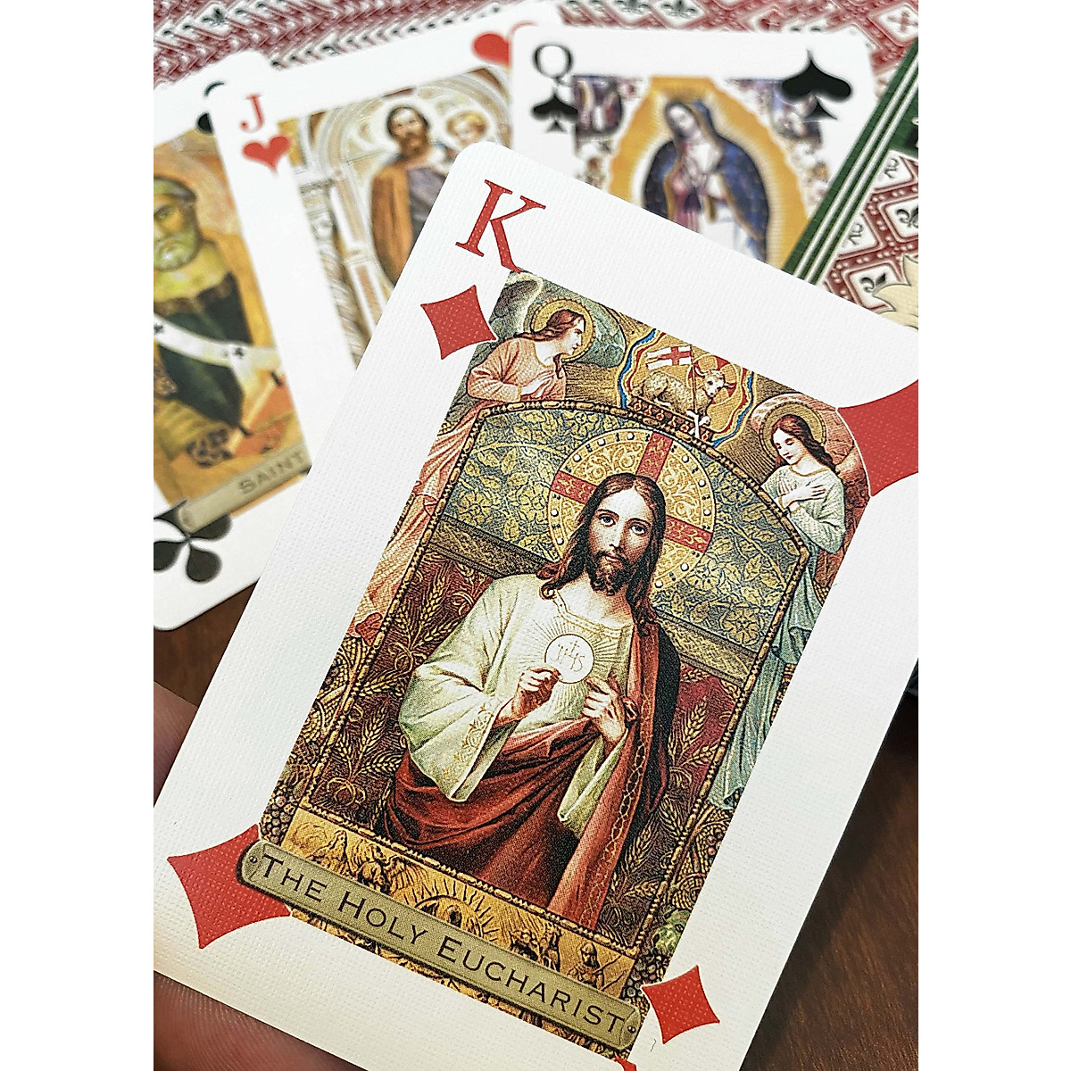 Holy Playing Cards: Saints Edition | Premium Card Deck Featuring The Saints