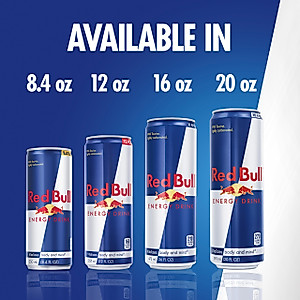 Red Bull Energy Drink, 8.4 Fl Oz (24 Pack)