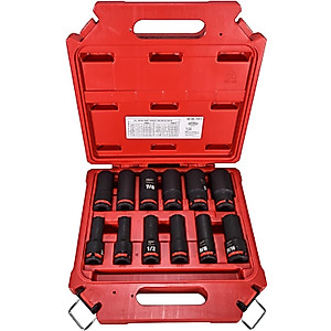 Milwaukee Socket Set 6POINT SAE DP 1/2IN 49-66-7011