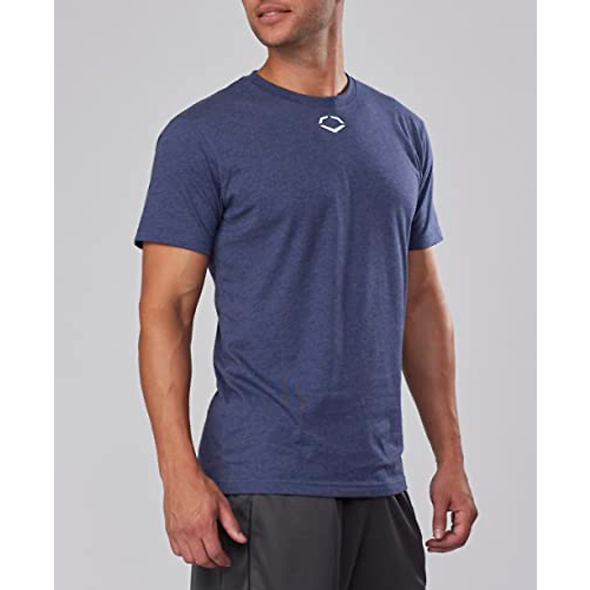 EvoShield Adult Short Sleeve Tee, Navy - X-Large