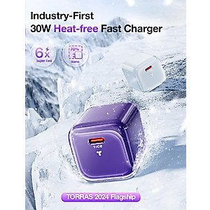 TORRAS Latest GaN 30W Fast Charger Block—Buy Together to Save