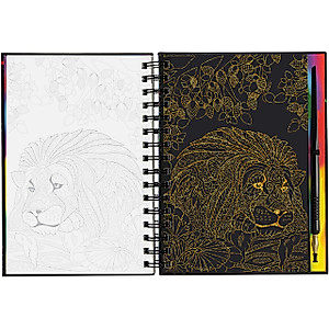 Scratch & Sketch Extreme Animals (Trace Along)