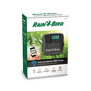 Rain Bird ST8I-2.0 Smart Indoor WiFi Irrigation Timer, 8-Station, Compatible with Alexa (Discontinued by Manufacturer)
