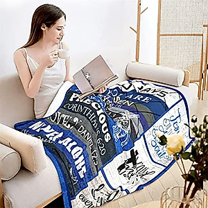 BOOPBEEP Christian Gifts for Women Men Inspirational Blanket with Bible Verse Spiritual Religious Gift, Birthday, Encouragement, Friendship, Get Well Soon Gifts 50x60 Inch