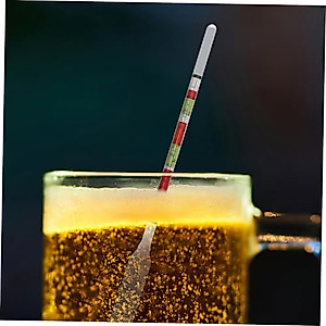BIUDECO 1pc Sugar Meter Beer Hydrometer Maple Syrup Scale Hydrometer Triplescale Tester Hydrometer Specific Hydrometer Alcohol Hydrometer Liquid Hydrometer Borosilicate Glass