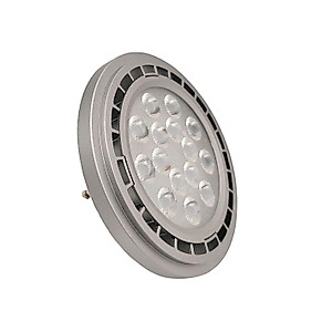 QLEE Dimmable GU10 Base AR111 15W 30°Beam Angle SMD LED Bulb 3000k Warm Light AC120V Spotlights Down Track Light 1500Lm