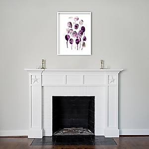 Amanti Art Framed Wall Art Print (26x33) Plum Pods II by June Erica Vess Framed Poster for Wall Decor, Living Room, Bedroom, Bathroom, Kitchen, Office or Business Artwork from WI, USA